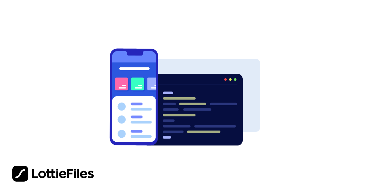 Free Mobile Development.json Animation by wildan athok | LottieFiles