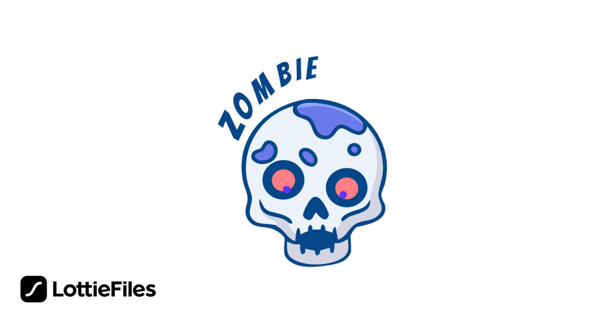 Free Zombie Animation by Rockerzz | LottieFiles
