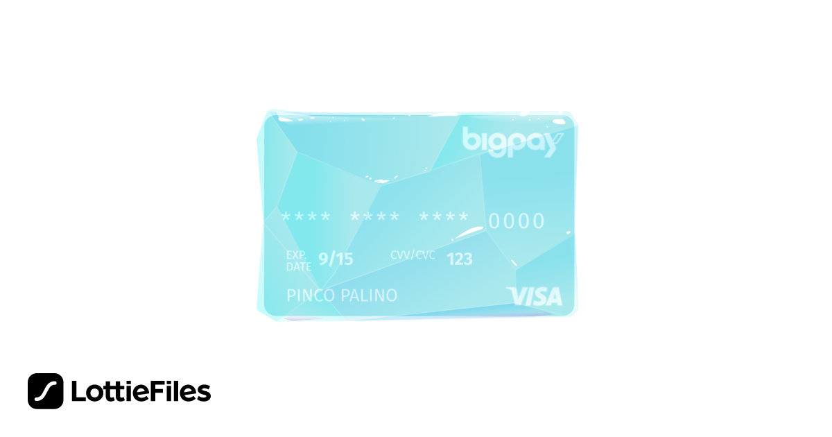 Free Card Freeze Animation by Alexandre Dal Pizzol | LottieFiles