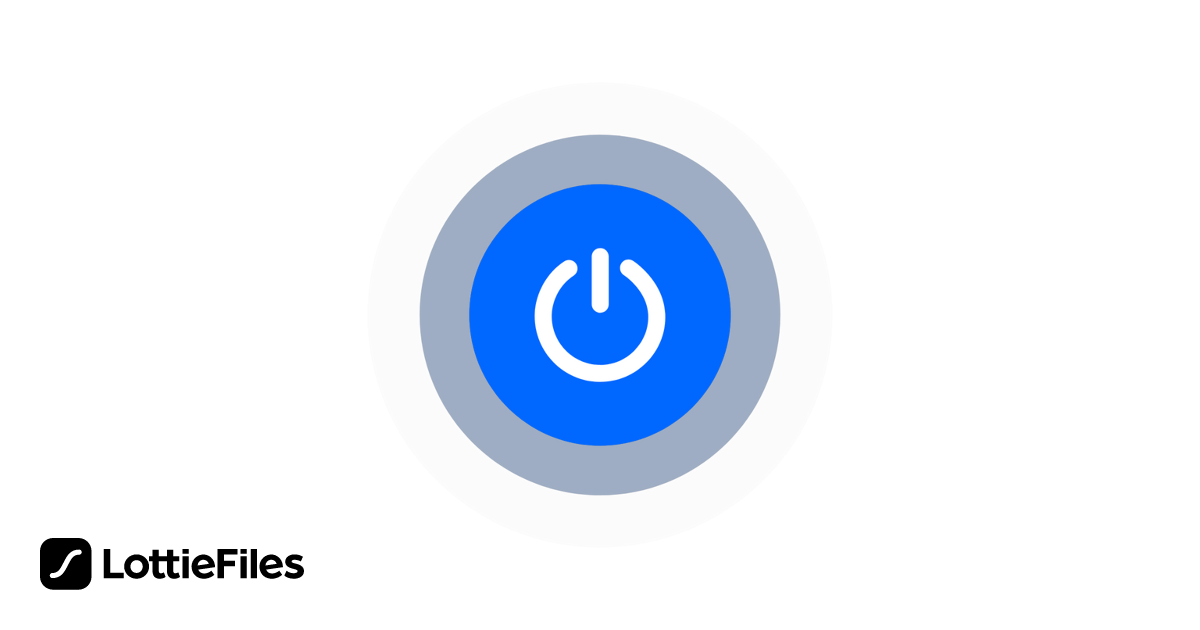 Free On Button Animation by Daily | LottieFiles