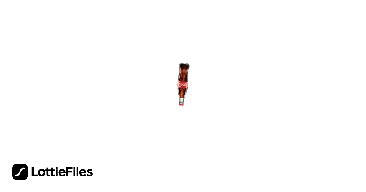 Free Coca-Cola Rotating Animation by Sagar Mistry | LottieFiles
