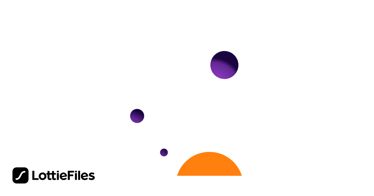 Free Floating Spheres/Planets Animation by Niels | LottieFiles