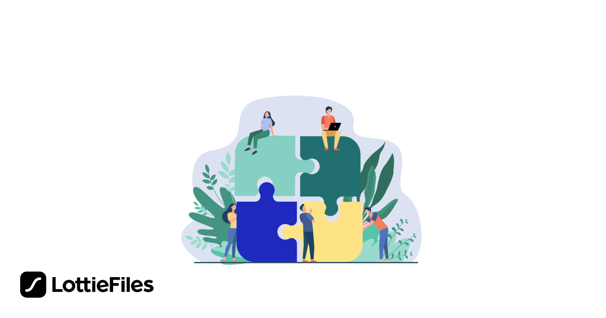 Free Working together Animation by Jeroen | LottieFiles