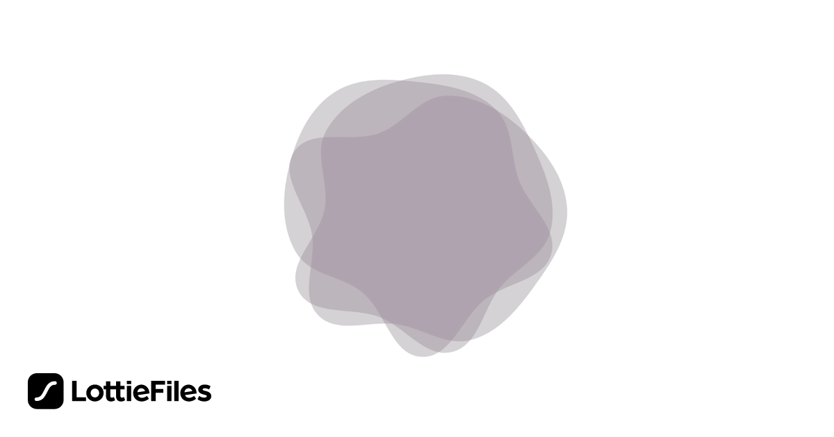 Free blob_animation Animation by Patricie | LottieFiles