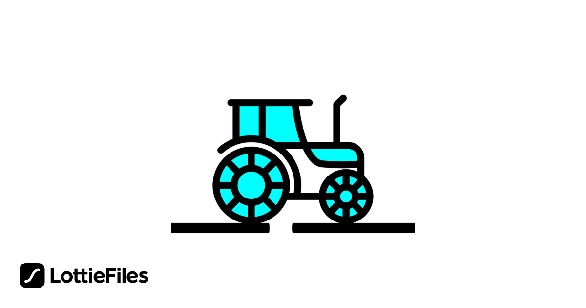 Free Tractor Animation by SM | LottieFiles