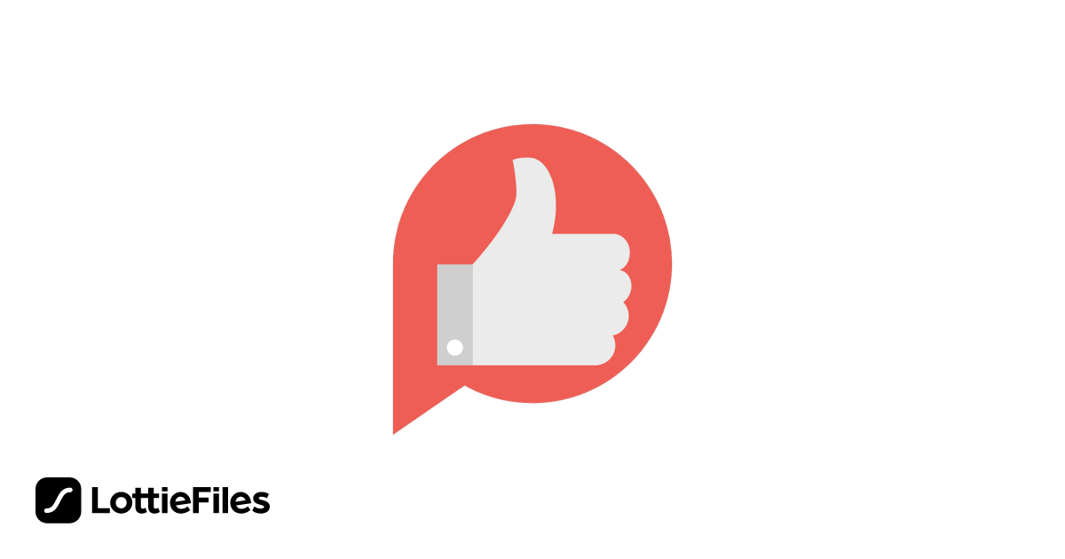 Free social media Like icon Animation by Bashir | LottieFiles