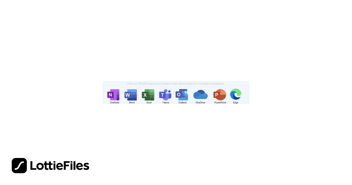 Free m365-new Animation by Learning Academy | LottieFiles