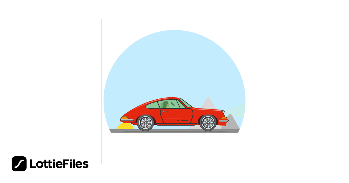 Free Porsche 911 Animation by Zahrah | LottieFiles