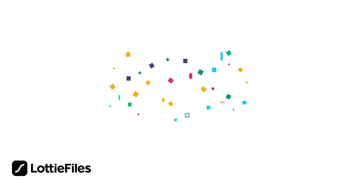 Free Confetti Animation 03 Animation by Serhiy Ozhibko | LottieFiles