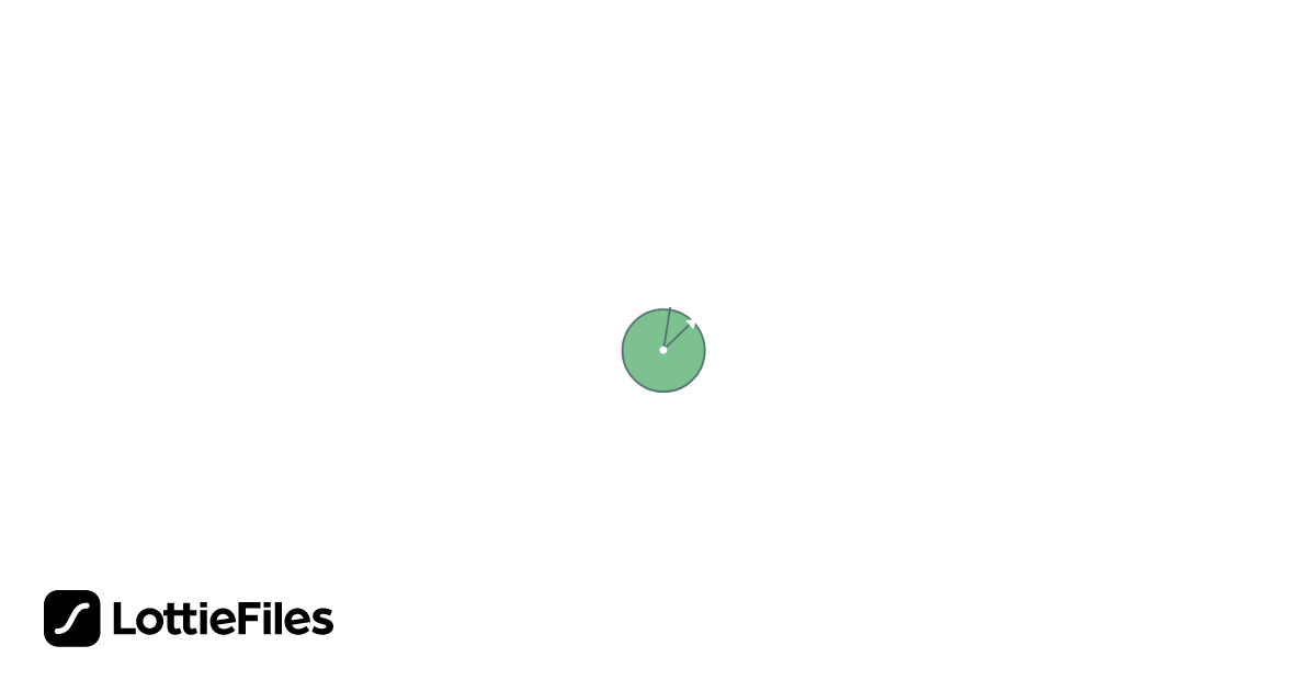 Free clock Animation by Ravideep | LottieFiles
