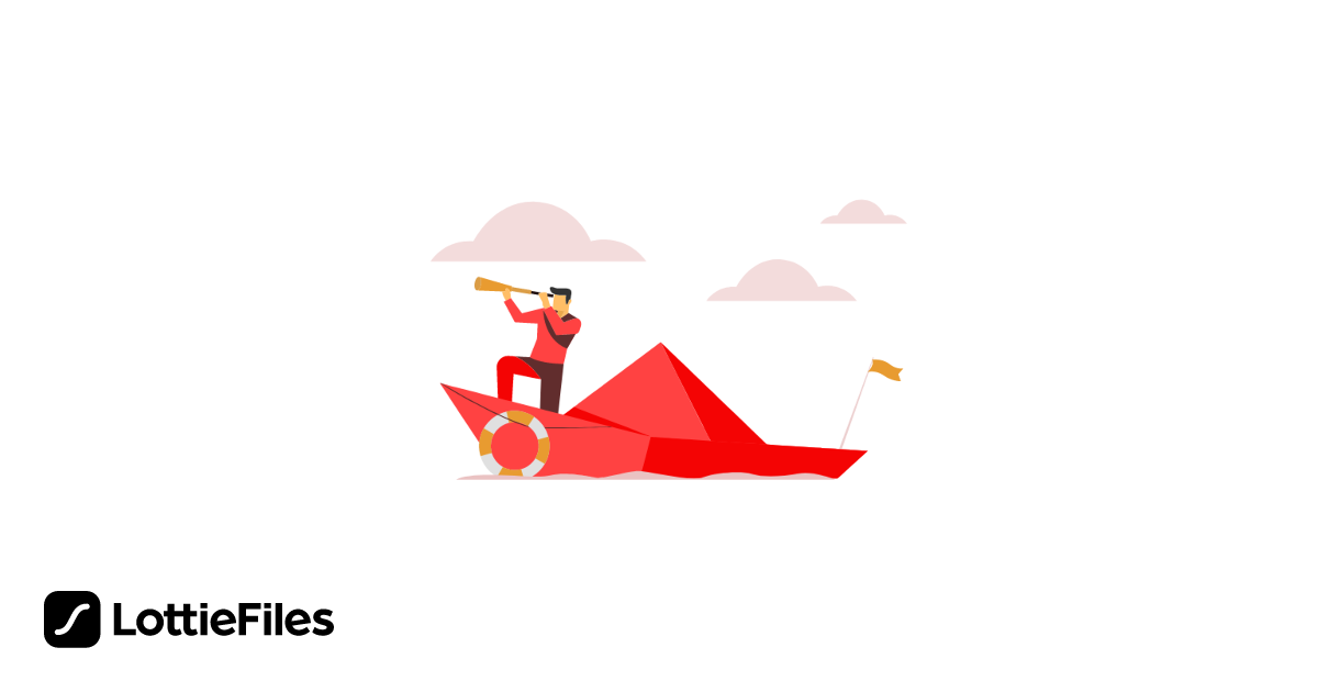 Free Boat Red Animation by Joshua | LottieFiles