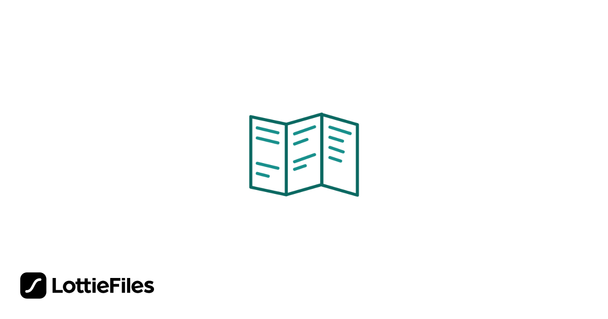 Free Leaflet Animation by Andrew Bird | LottieFiles