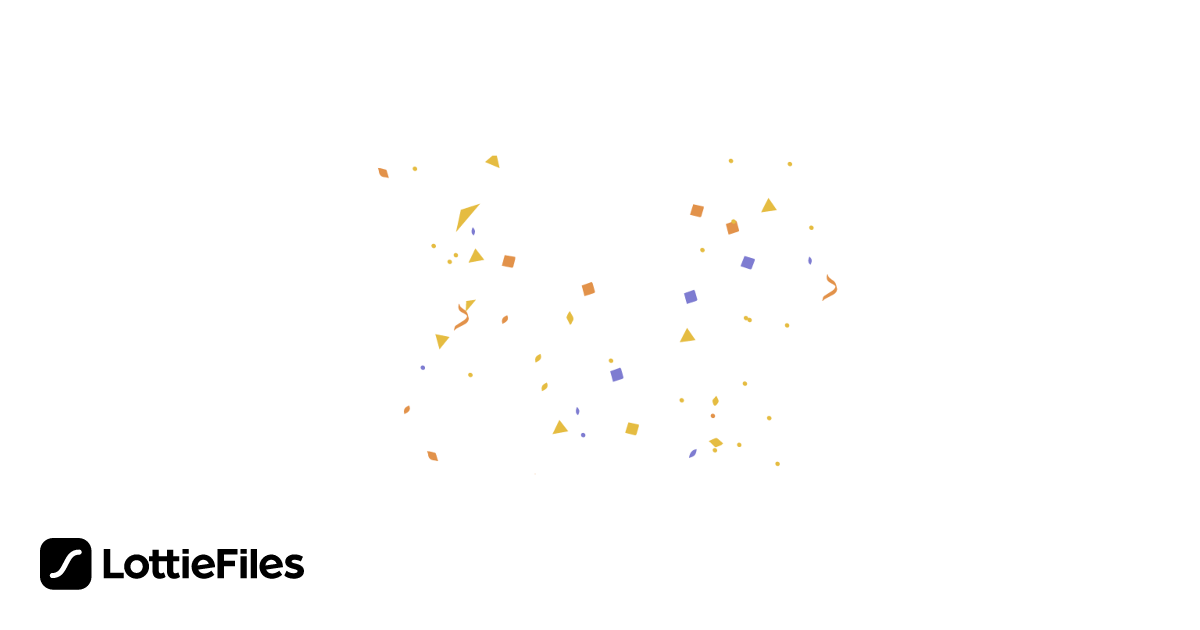 Free Confetti animation Animation by Shourya Gupta | LottieFiles