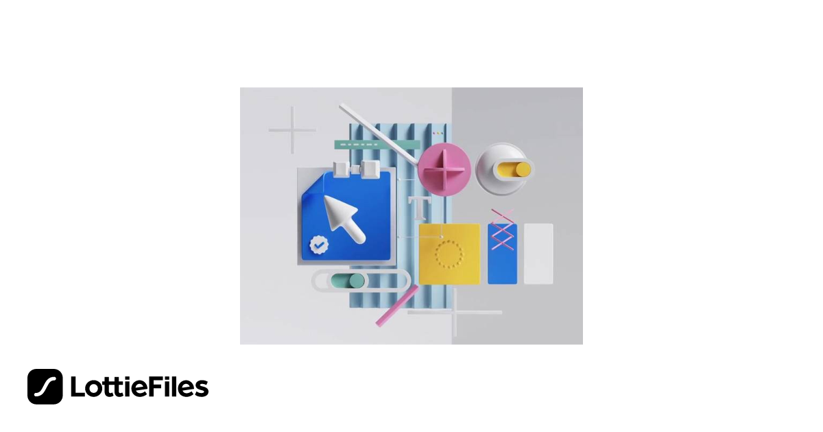 Free 3D Design System Animation by Irfan | LottieFiles