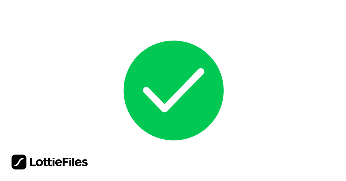 Free correct Animation by Khaled | LottieFiles