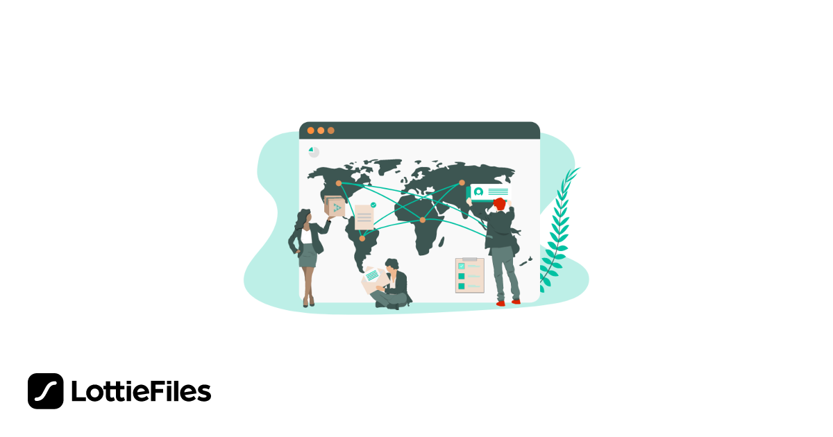 Free world Animation by Amit Prajapati | LottieFiles