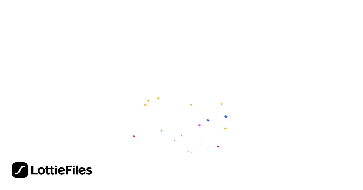 Free Confetti Animation by Phạm Anh | LottieFiles