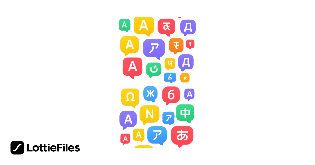 Free languages Animation by Tung | LottieFiles