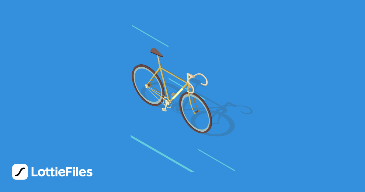 Free I want to ride my bicycle Animation by Tom | LottieFiles