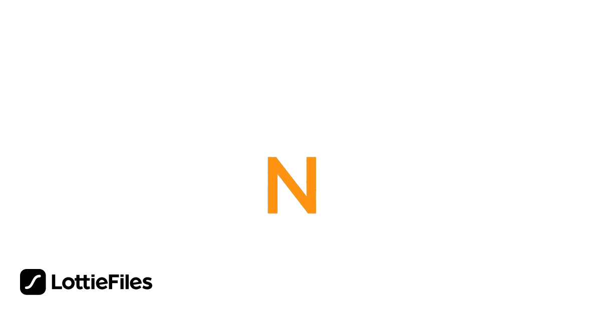 Free N Alphabet Animation Animation by Meetanshi | LottieFiles