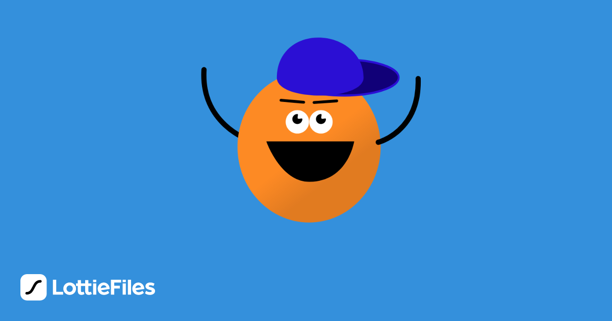Free Jumping orange Animation by Todd Rocheford | LottieFiles