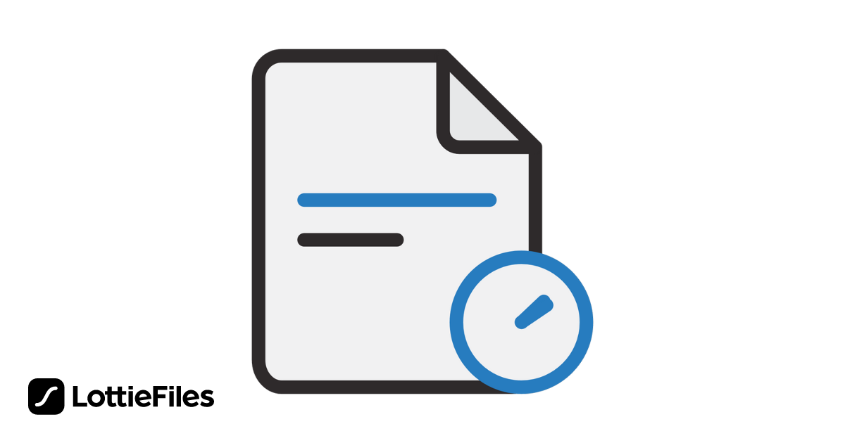 Free FILE ON PROGRESS Animation by BEARicons | LottieFiles