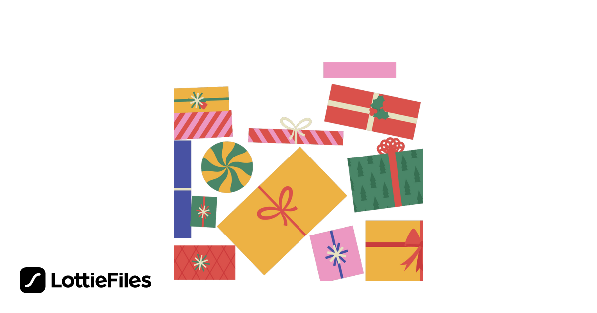 Free Dropping Presents Animation by Dustin | LottieFiles
