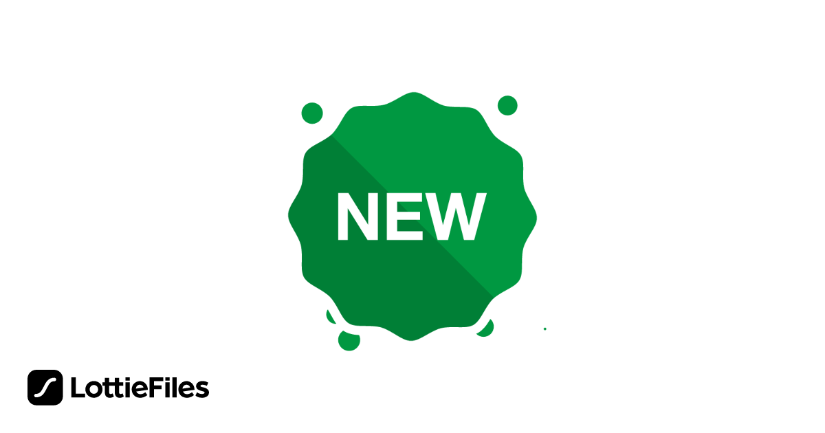 Free Green New Animation by Luke | LottieFiles