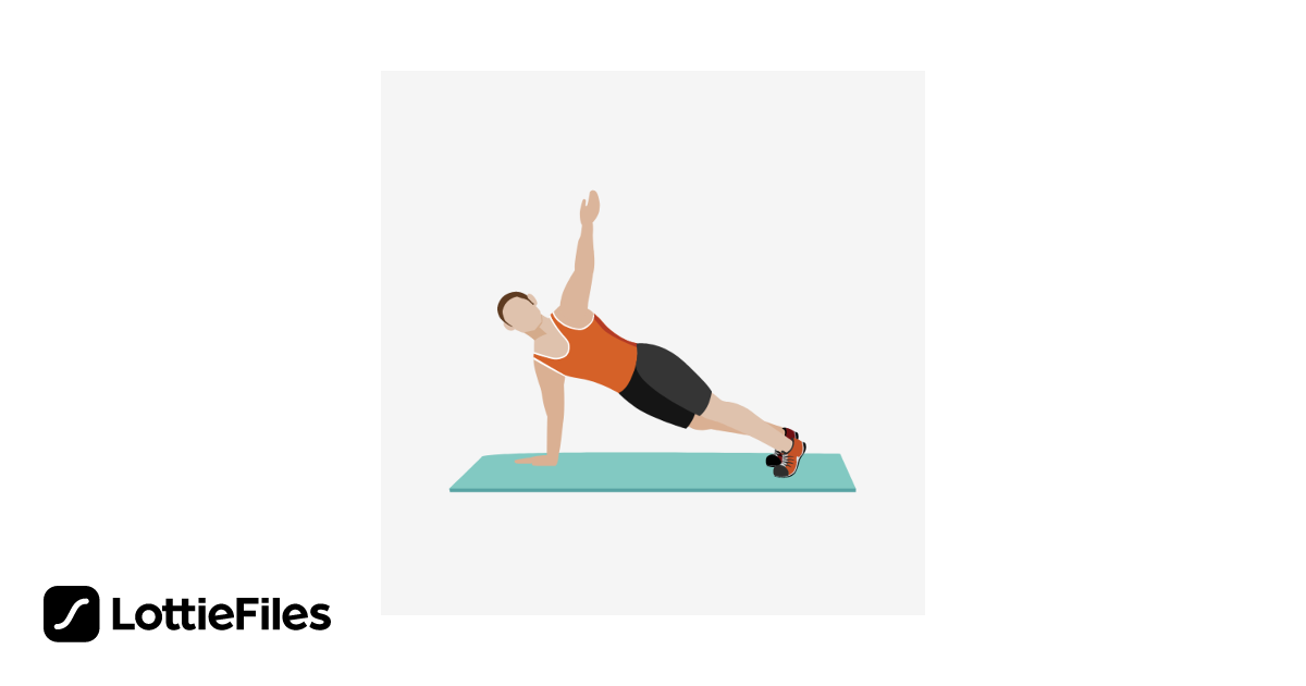 Free T Plank Excercise Animation by Dinh | LottieFiles