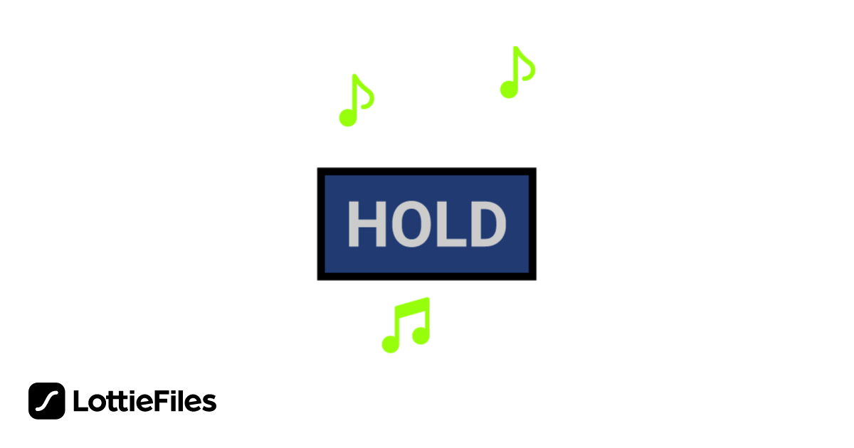 Free Music on Hold Animation by Juan Pablo Rojas | LottieFiles