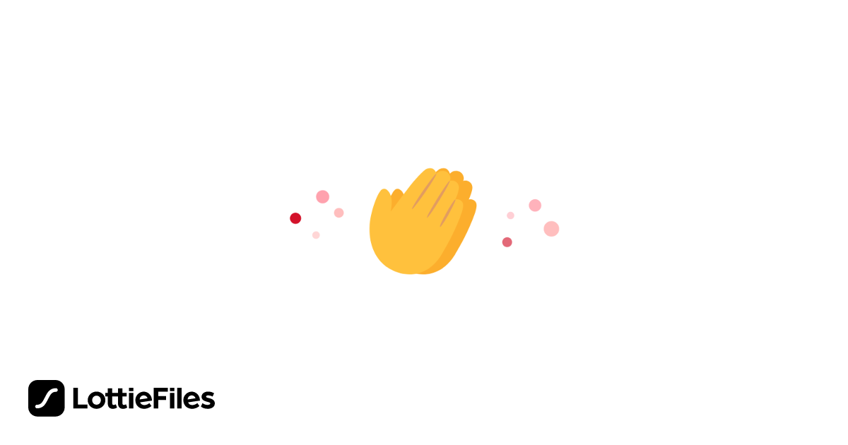 Free Clap Animation Yellow Animation by Saumya Ghai | LottieFiles