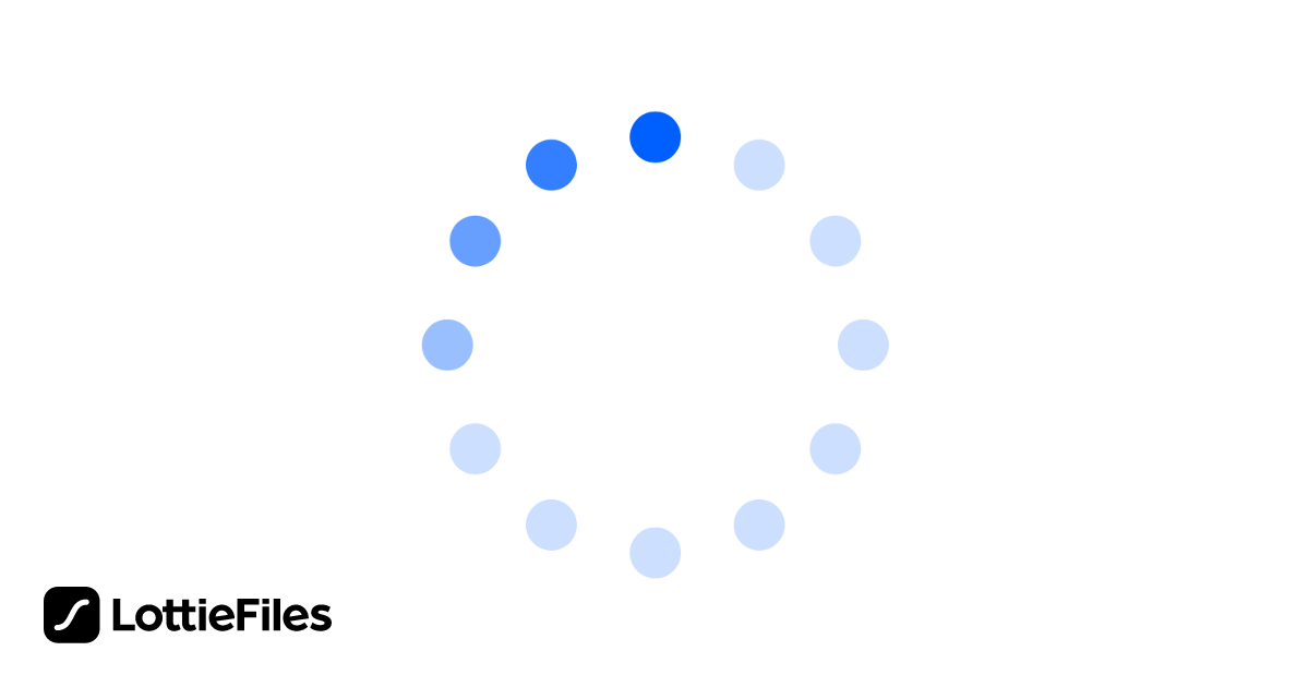 Free Dot Spinner Animation by Edward Huang | LottieFiles