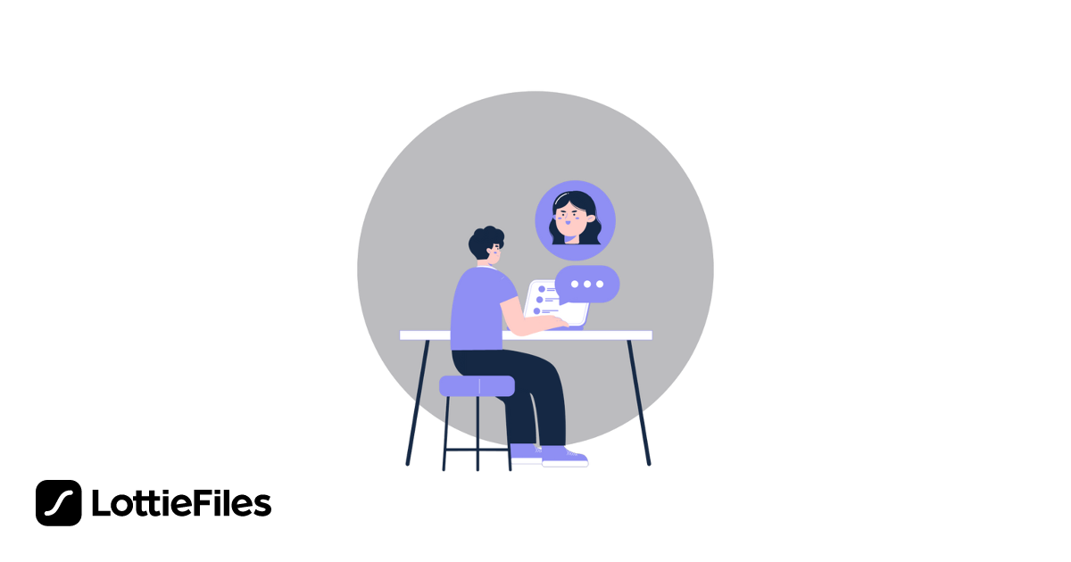 Free Ai Chatting Animation by Naseer | LottieFiles