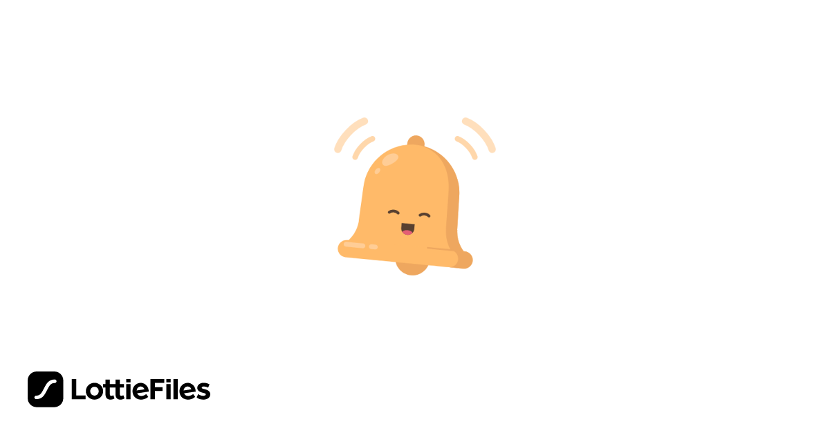 Free Notification Bell Animation by Vladislav Sholohov | LottieFiles