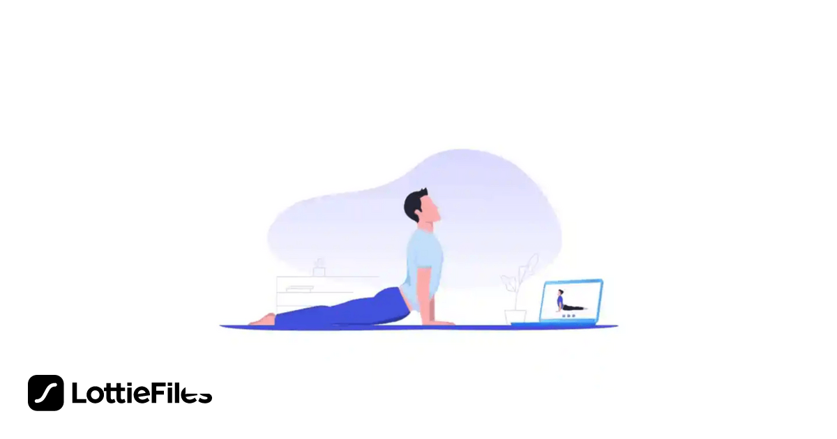 Free Yoga Teacher Animation by Irfan | LottieFiles