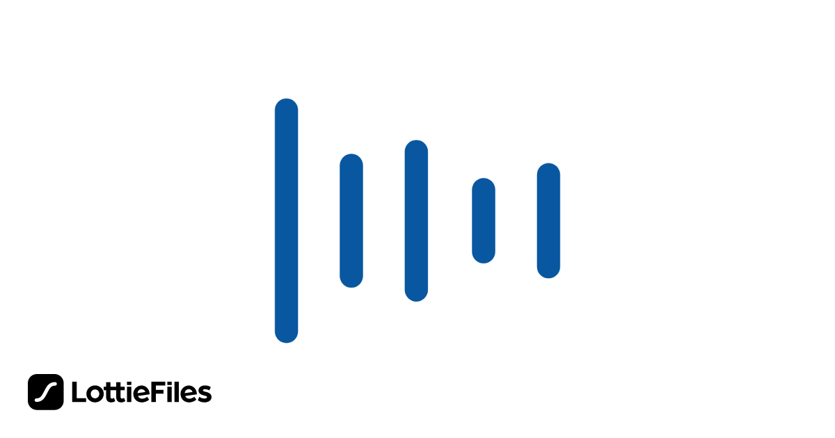 Free Music wave Animation by Mauricio | LottieFiles