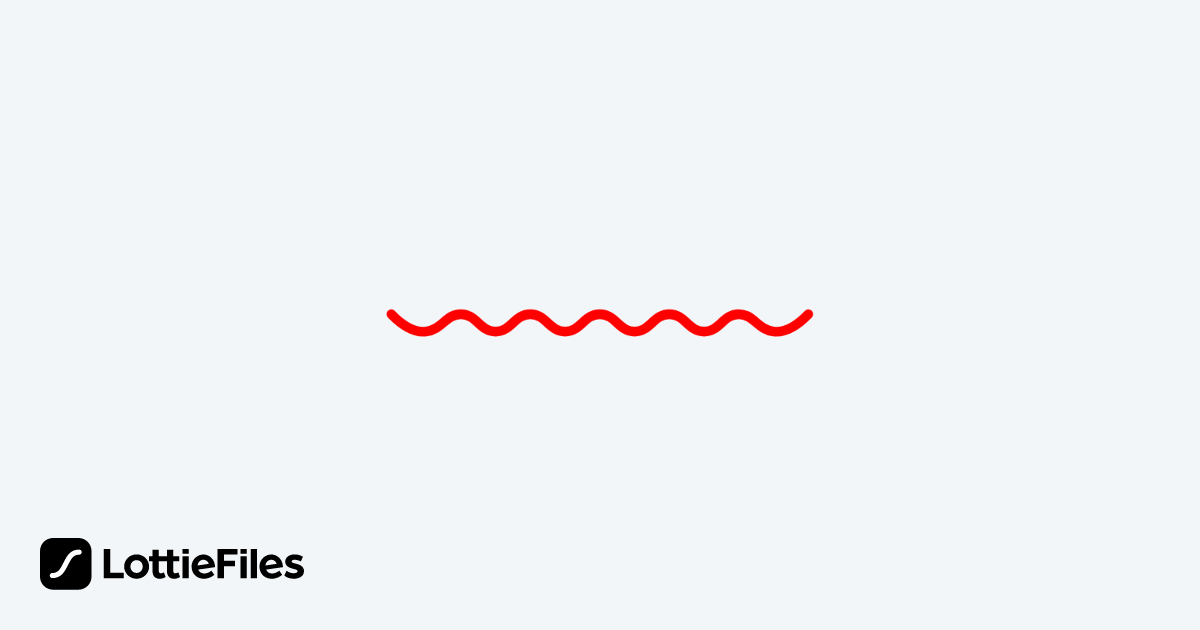Free wave line red Animation by SAMS | LottieFiles