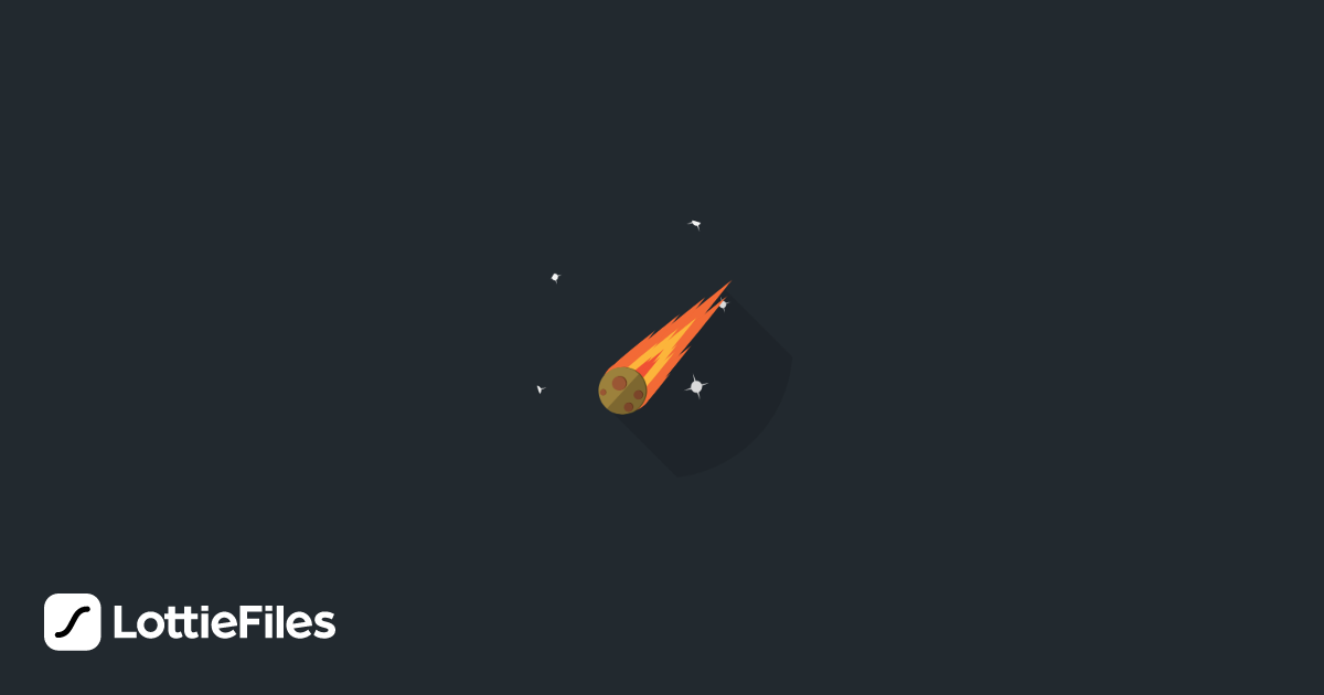 Free Meteor Animation by Aexr Graphics | LottieFiles