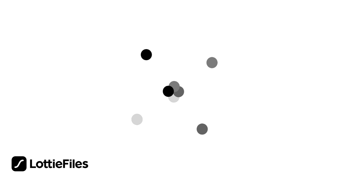 Free Loading Dots Animation by Ana | LottieFiles