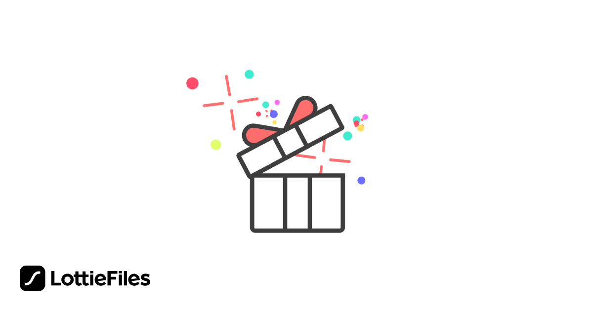 Free gift Animation by yeonNaaa | LottieFiles