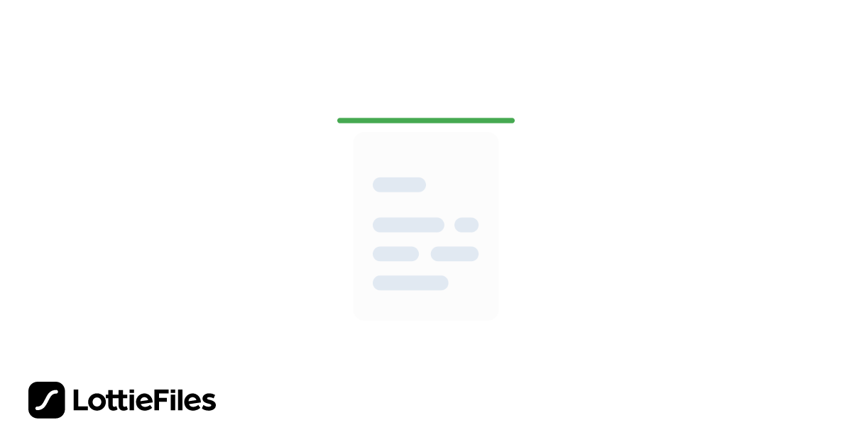 Free loading file Animation by Isaac Peralta | LottieFiles
