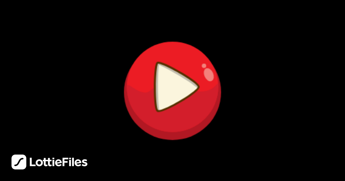 Free play button Animation by Muhamad Ilham | LottieFiles