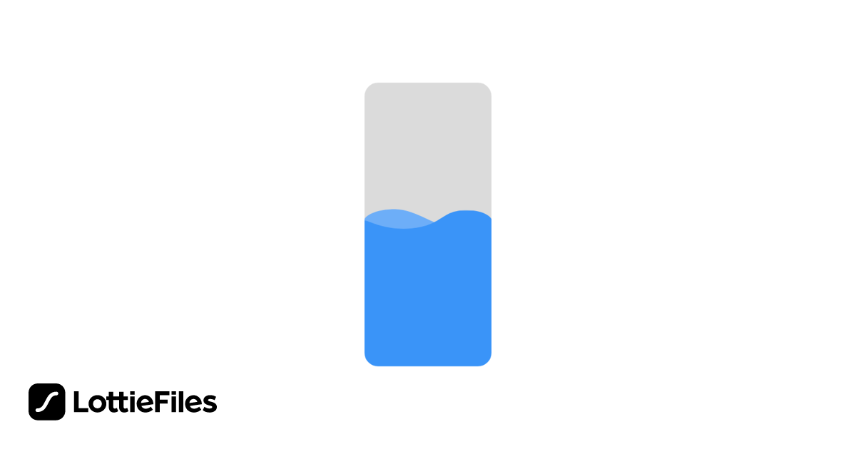 Free Filling container Animation by Gaston Raparivo | LottieFiles