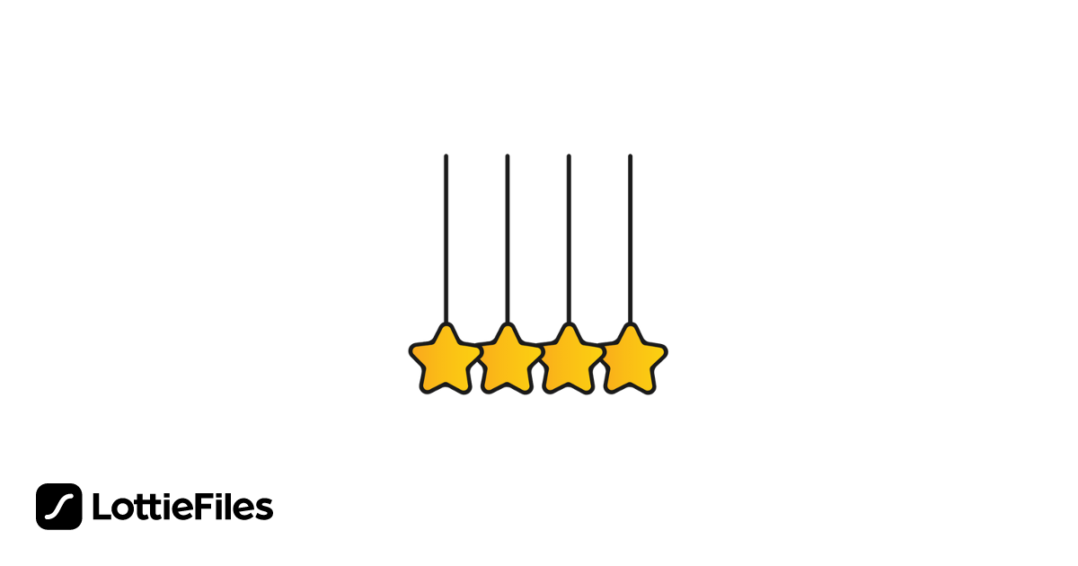 Free The pendulum star Animation by SM Rony | LottieFiles