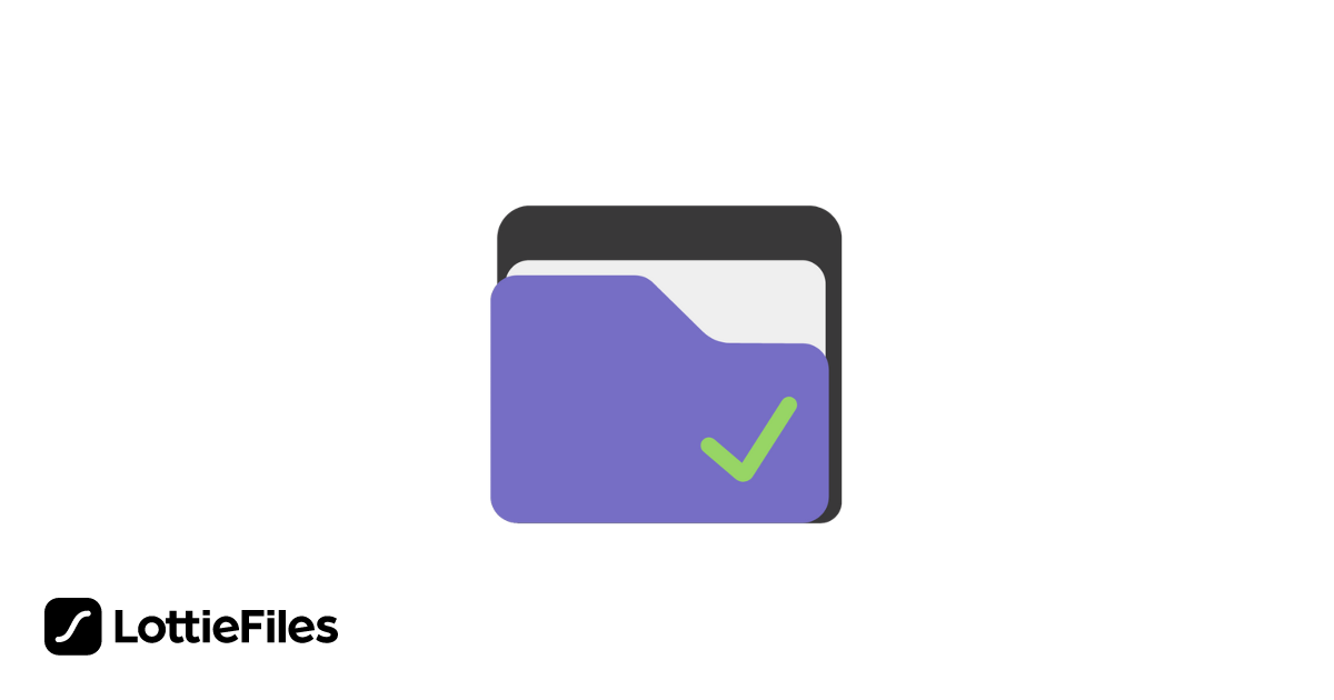 Free Download fodler Animation Animation by Zen | LottieFiles