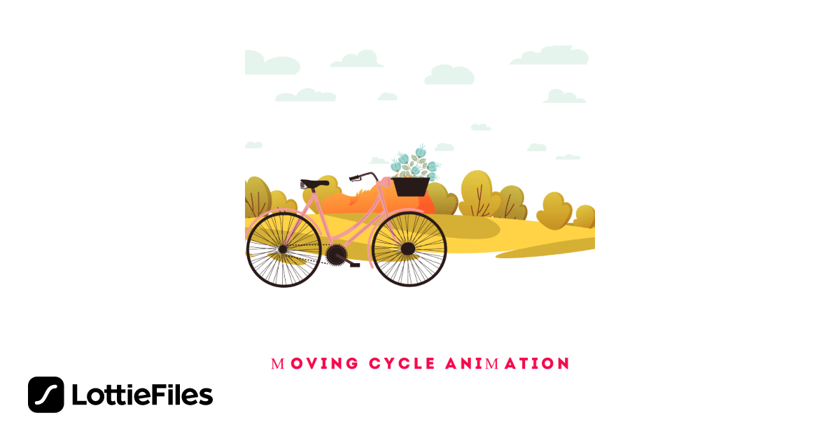 Free moving cycle animation Animation by Mitika Verma | LottieFiles