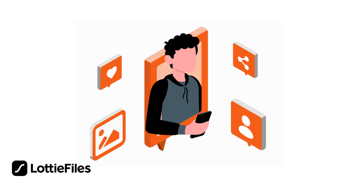 Free User like share group Animation by RazinulKarim | LottieFiles
