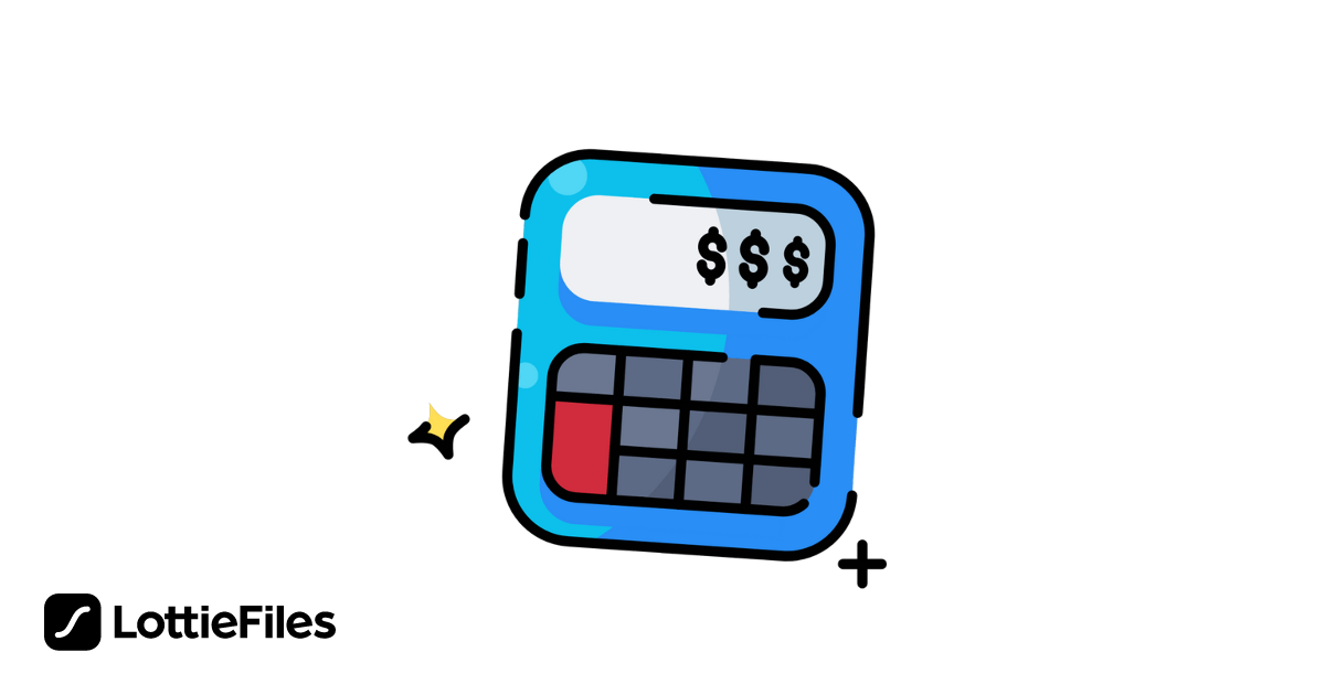 Free Calculator Animation by illustrator | LottieFiles