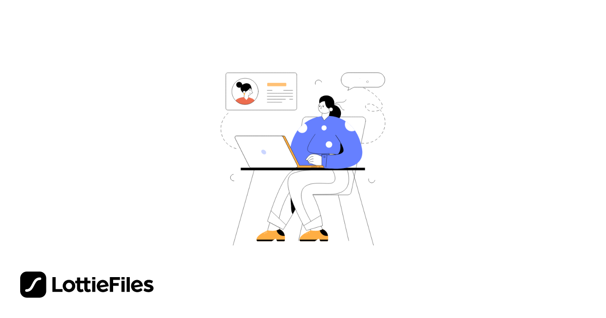 Free Online Chat Animation by Vectors | LottieFiles