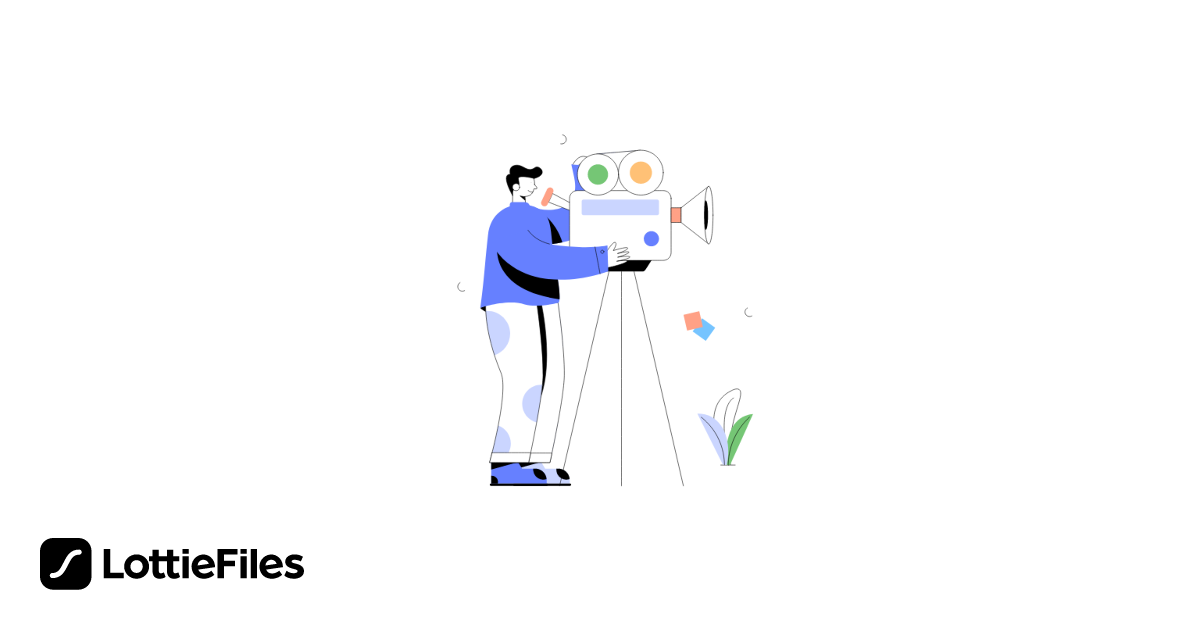 Free Videography Animation by Vectors | LottieFiles